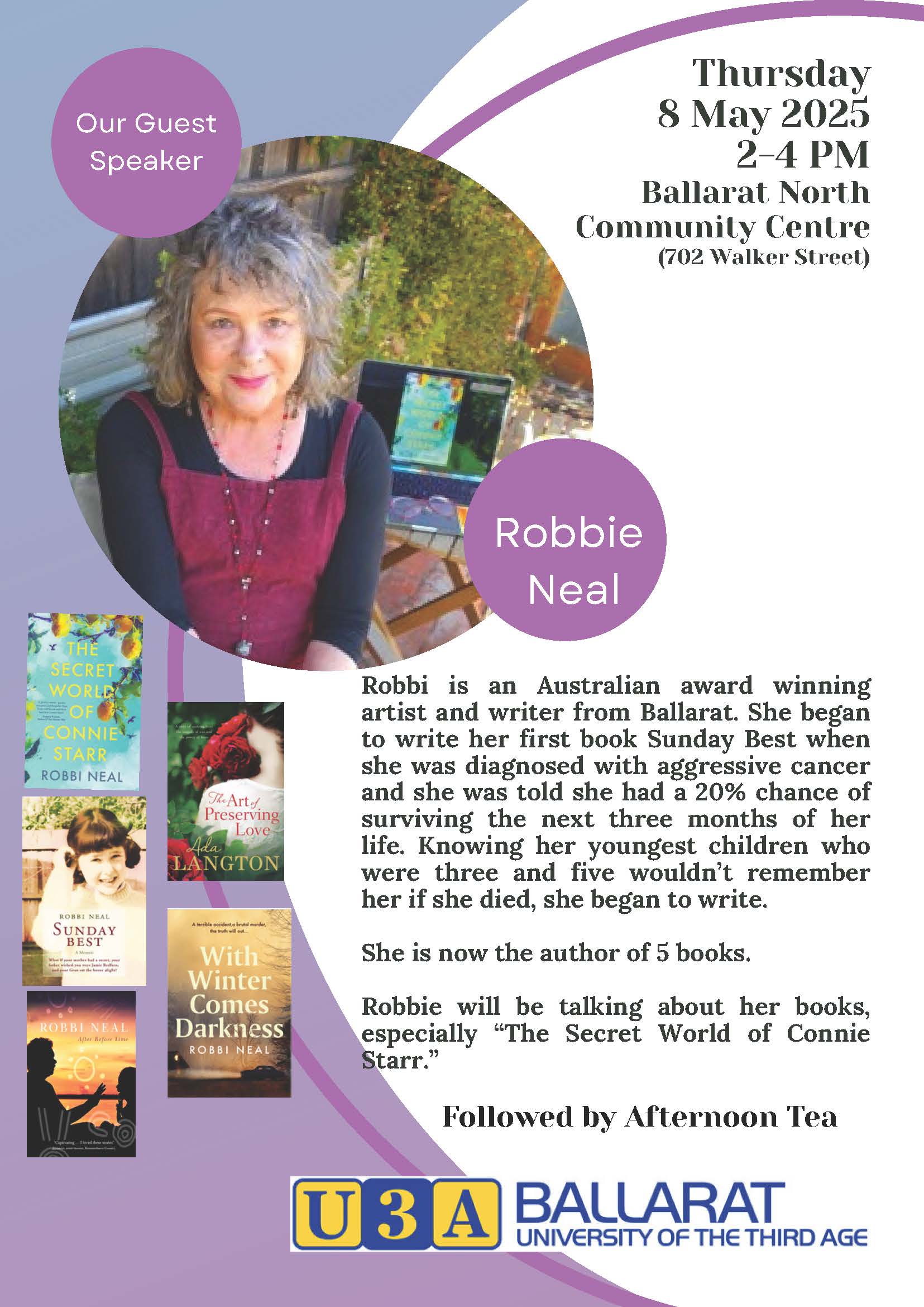 EVENTS – U3A Ballarat